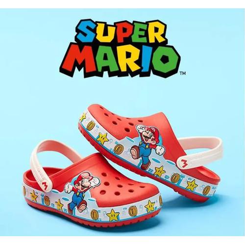 Jual Crocs Kids Fun Lab Super Mario Clog - Super Mario, 24/25 - Jakarta ...