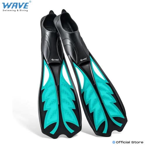 Jual WAVE 6860 Fin Scuba diving snorkel - S M L green - S - Jakarta ...