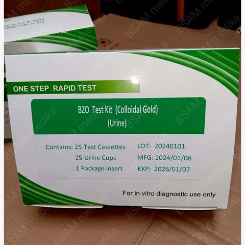 Jual Alat Test Urine 1 Parameter 1 box isi 25 pcs THC/MOP/MET/BZO/AMP ...