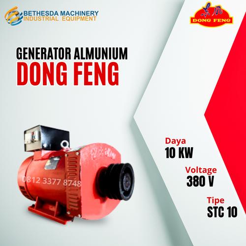 Jual Dongfeng Mesin Alternator 10 Kw STC 10 3 Phase Dinamo Genset ...