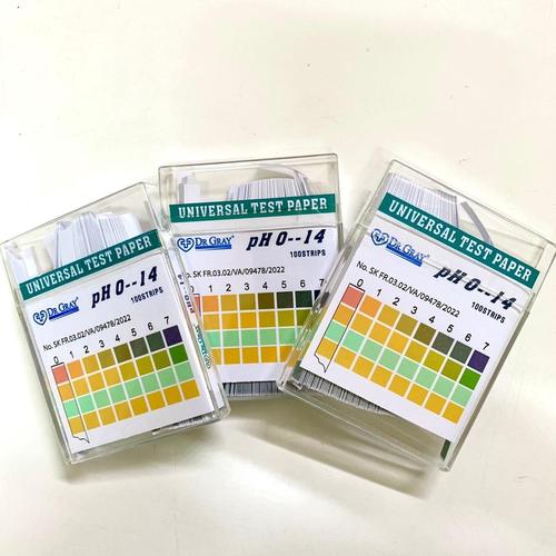 Jual KERTAS LAKMUS 100 PH PAPER 100 STRIP UNIVERSAL TEST PAPER MERK DR ...