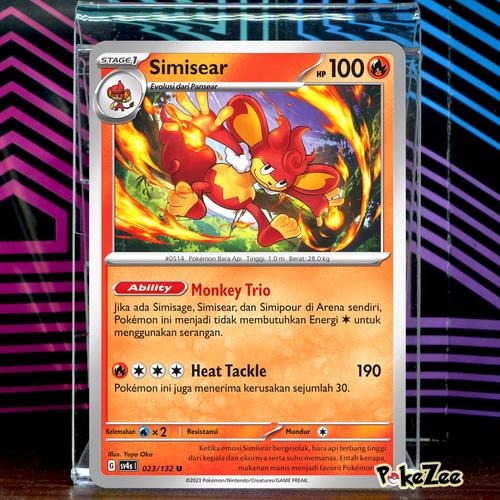 Jual Simisear dan Pansear sv4s Kartu Pokemon TCG Indonesia - Pansear ...