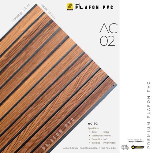 Jual Premium Plafon PVC AC 02 Plafon/Partisi/Wall Panel - Kota ...
