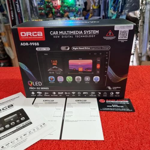 Jual ORCA ADR-9988 PRO+ G2 6/128 GB 9 inch Head Unit Android + Dual Cam ...