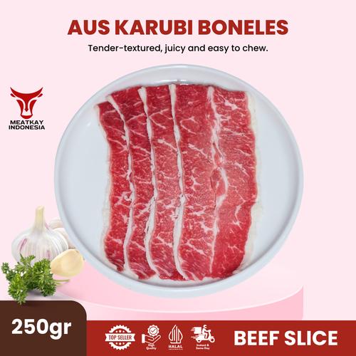 Jual Daging sapi - AUS KARUBI 3mm BONELESS / AUS SHORT RIBS / - 250gr ...