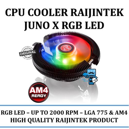 Jual CPU Cooler Raijintek Juno X RGB Unique Radial Fin Design ...