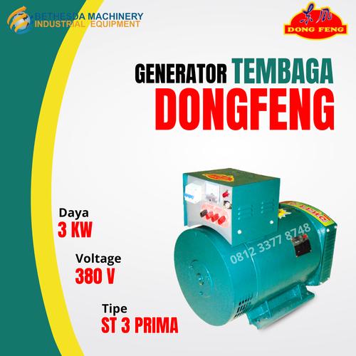 Jual Generator 1 Phase Dongfeng STC 3 Prima 3 Phase 3000 Watt 3 Kw - Kota Surabaya - Distributor ...