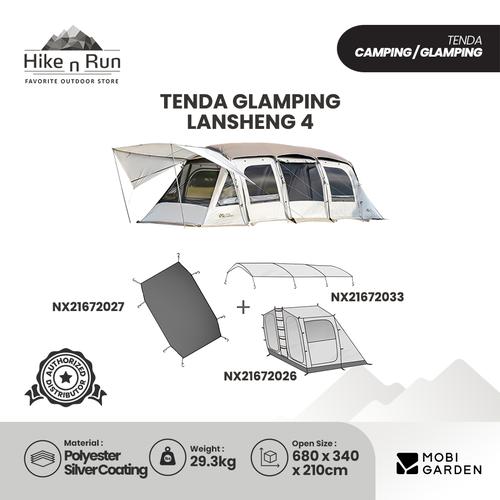 Promo Tenda Camping Mobi Garden NX21561042 Lansheng 4 Glamping Tent ...