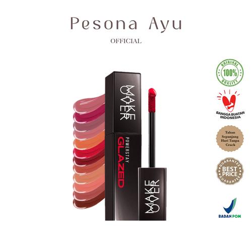 Promo MAKE OVER Powerstay Glazed Lock Lip Pigment - Plump Glazed Lip ...