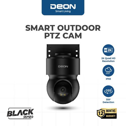 Promo Deon Smart Home WiFi IP Outdoor PTZ Cam Black Bulat Camera Kamera ...