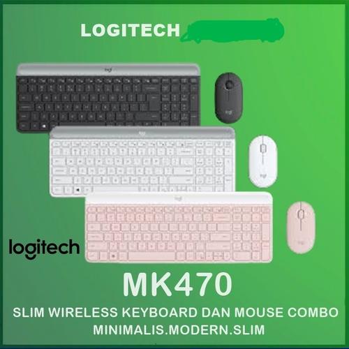 Jual Logitech MK470 Combo Keyboard dan Mouse Wireless Slim [116561 ...