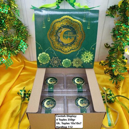Jual Kardus Parcel Lebaran Isi 4 toples persegi 350g Box Hampers Idul ...