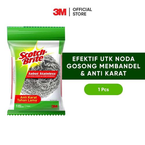 Jual Sabut Kawat Cuci Piring Sponge Spons Stainless Kawat Scotch Brite ...