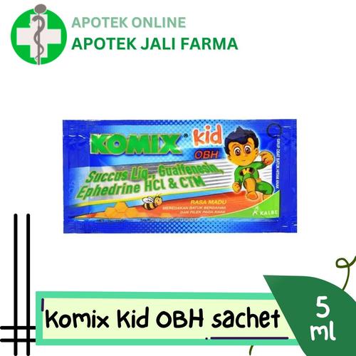 Jual Komix Kid OBH sachet 5 ml - meredakan batuk - Jakarta Timur ...