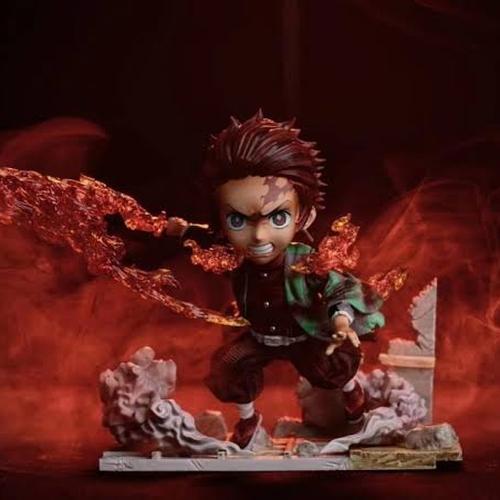 Jual Resin Statue G5 Studio Tanjiro Kimetsu no Yaiba Demon Slayer WCF ...