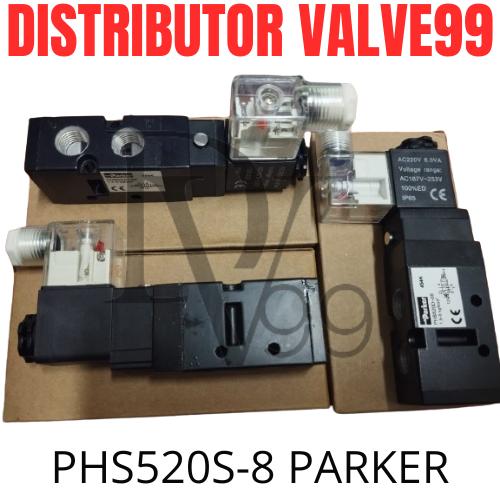 Jual Selenoid Valve PARKER PHS520S-8 drat 1/4" AC220/DC24 - DC24 - Jakarta Barat - distributor ...