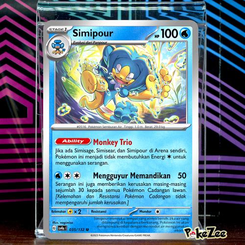 Jual Simipour dan Panpour sv4s Kartu Pokemon TCG Indonesia - Kota Depok ...