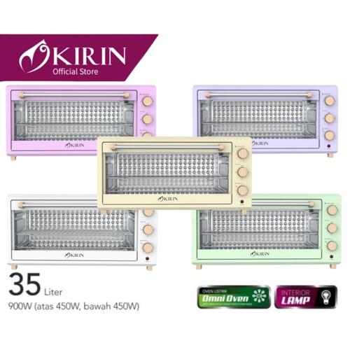 Jual KIRIN Beauty Oven Listrik Wide Body 35L 35 Liter KBO-350WB KBO ...