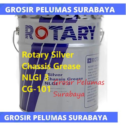 Jual gemuk rotary chassis silver 15kg grease / stempet - Kota Surabaya ...