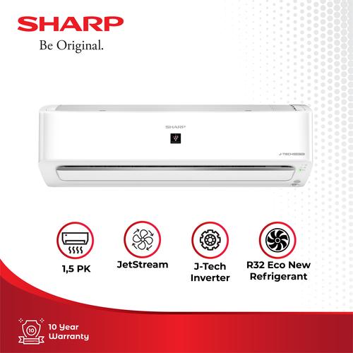Promo Sharp AC 1,5pk AH-XP13YHY New J-Tech Inverter with AIoT Unit Only ...