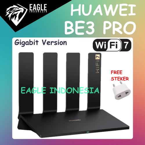Promo Huawei BE3 Pro Mesh Router Dual Band Wifi 7 Wifi7 Wifi 6 Quad ...