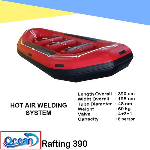 Jual Perahu Rafting Ocean 8 Orang Perekatan Walding Perahu Rafting ...