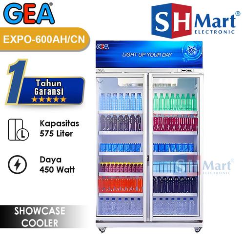 Promo SHOWCASE GEA 2 PINTU EXPO-600 EXPO600 LEMARI PENDINGIN DISPLAY ...