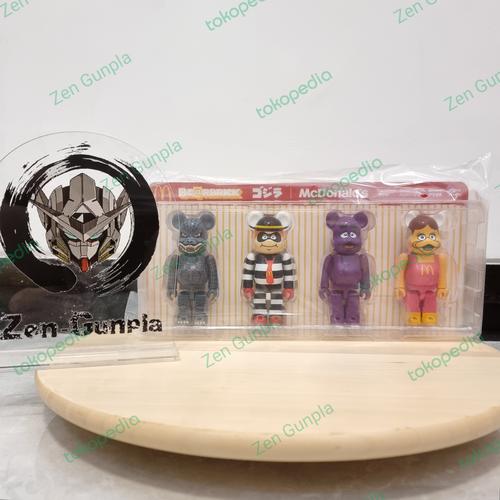 Jual Bearbrick 150% Godzilla x Mcdonald's Medicom Toys Mcdonalds ...