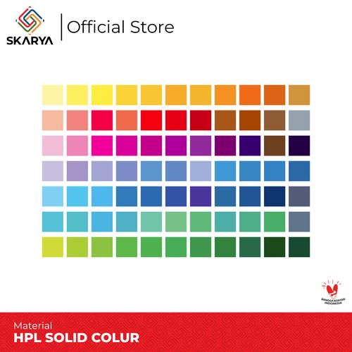 Jual HPL Solid Colour High Pressure Laminate Laminasi Furniture ...