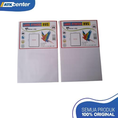 Jual LABEL STICKER MATTE F4 OLEAN CITY 50 SHEETS - Kota Surabaya ...