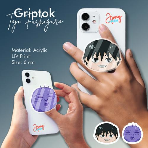 Jual Griptok Popsocket Toji Fushiguro Jujutsu Kaisen - Toji Fushiguro ...