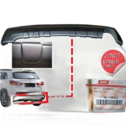 Jual bodykit cover spoiler bumper bemper belakang Outlander Sport ...