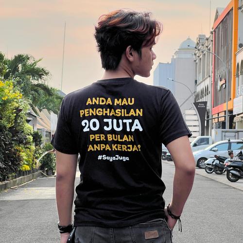 Jual Cocol Store - Kaos Kata Lucu Anda Mau Penghasilan - Kota Bekasi ...