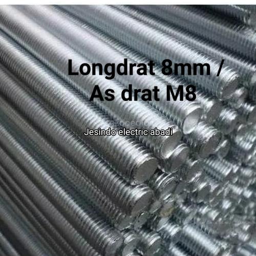 Jual longdrat m8 / As drat 8mm ( panjang 1 mtr ) - Jakarta Barat ...