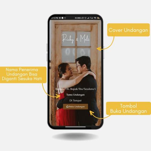 Jual DG Undangan Digital Pernikahan Tema Precious Undangan Website - Precious Earth - Jakarta ...