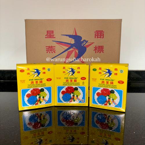 Jual Agar-Agar Star Swallow 1x dos isi 12x sachet - Putih - Jakarta Barat - WarungSehatBarokah ...