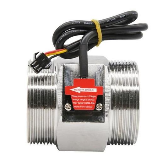 Jual NEW S304 G2" DN50 Hall Turbine Water Flow Meter Sensor 2 inch Flow ...
