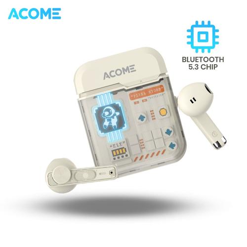 Jual ACOME Headset Earphone TWS Bluetooth 5.3 Low Latency 60ms Inpods ...