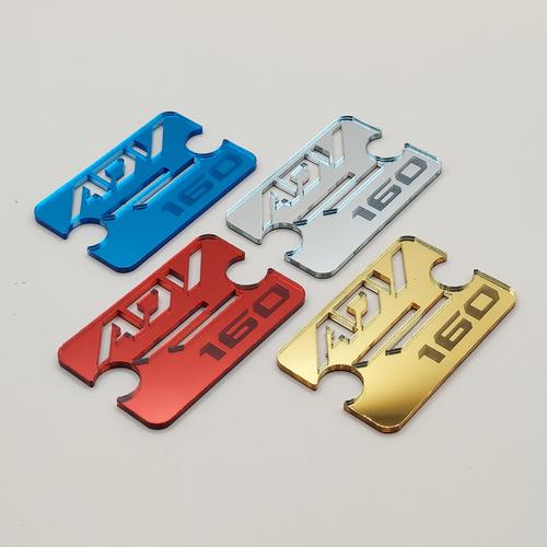 Jual Emblem tutup minyak rem akrilik ADV 160 ABS Sticker ACRYLIC ...
