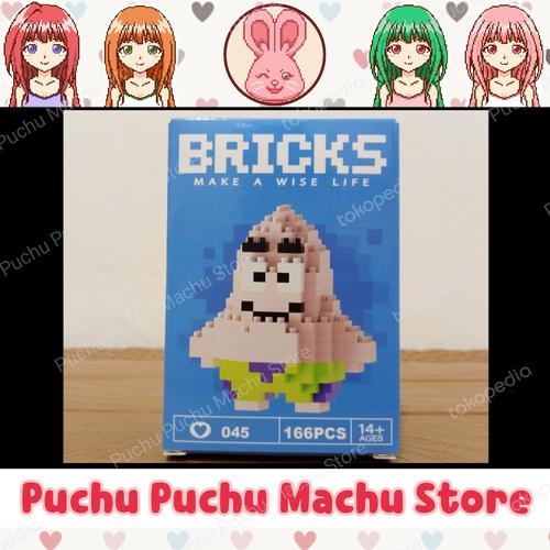 Jual Mainan BRICKS Building Block PATRICK STAR Make A Wise Life Balok ...