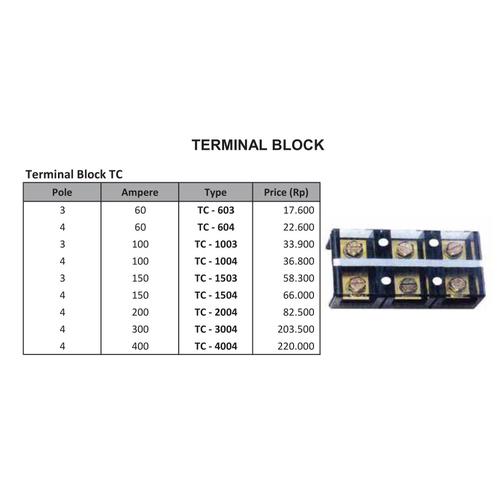 Jual Terminal Block TC - Jakarta Pusat - Prima Listrik Abadi | Tokopedia