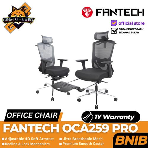 Promo FANTECH OCA259 PRO PREMIUM OFFICE CHAIR - BLACK Cicil 0% 3x ...