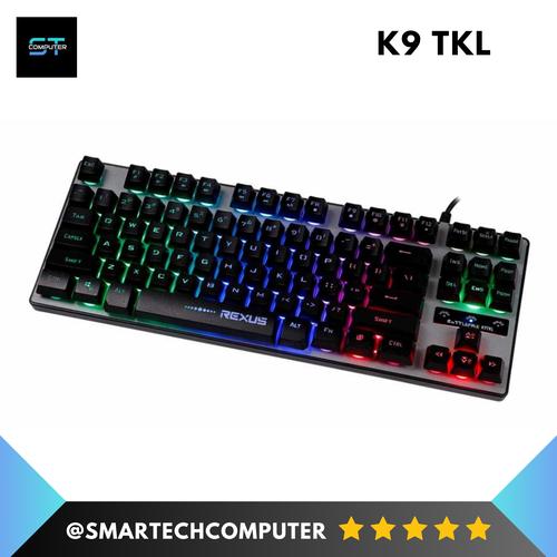Jual Keyboard Gaming REXUS Battlefire K9 TKL RGB Kabel Wired USB ...