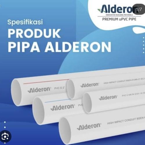 Jual PIPA ALDERON AW 2 inch pvc warna putih standar 4 METER - Kab ...
