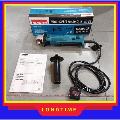 Jual MAKITA DA3010F Angle Drill 3/8 inch 450W Reversible Mesin Bor ...