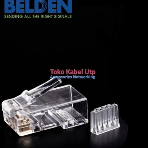 Jual Konektor RJ45 cat 6 belden eceran - Jakarta Pusat - Network Cable ...