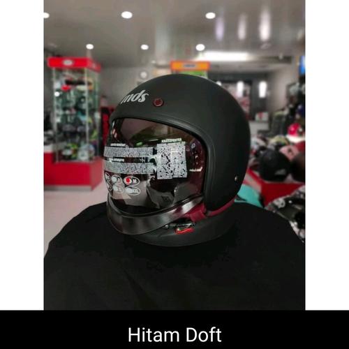 Jual helm mds magnum italian retro helmet2 - white, M - Kota Surabaya ...