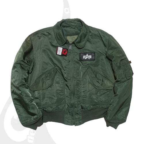 Jual vintage jaket bomber alpha industries cwu 45p 70s - Kota Malang ...