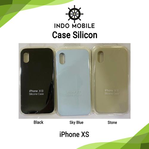 Jual PREMIUM SILICON CASE FULL COVER SOFTCASE POLOS IPHONE X / XS / XS ...