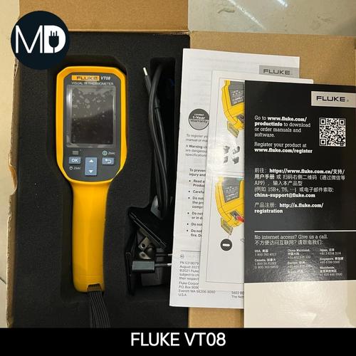 Jual FLUKE VT08 Visual IR thermometer thermal gun Camera VT-08 Original ...